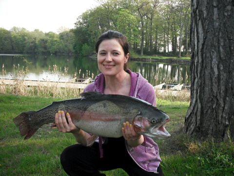 Michelle’s First Fish Is A Record – Total Fishing
