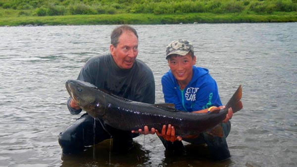 Monster Mongolian Taimen For British Angler – Total Fishing